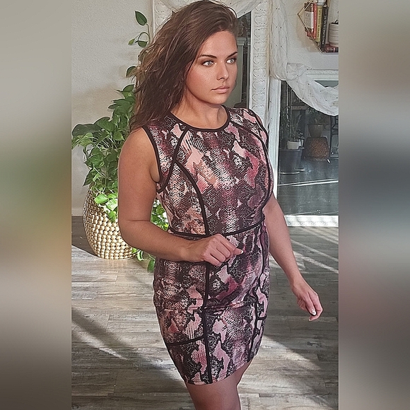 Jennifer Lopez | Dresses | Jennifer Lopez Snake Dress | Poshmark